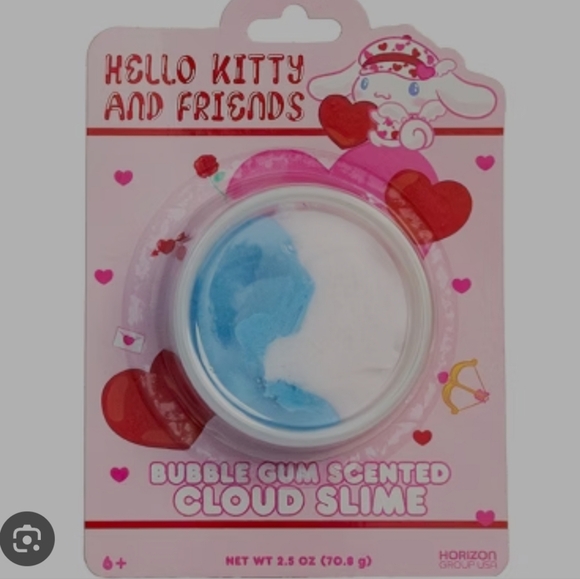 Hello Kitty | Toys | Hello Kitty Bubble Gum Scented Cloud Slime Blue ...